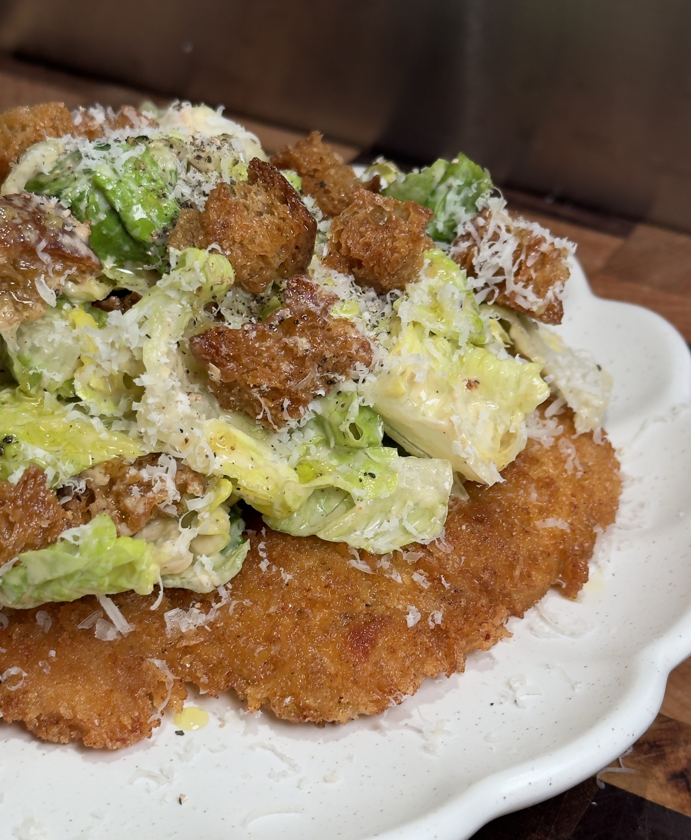 Crispy Chicken Caesar: a recipe - Notorious Foodie