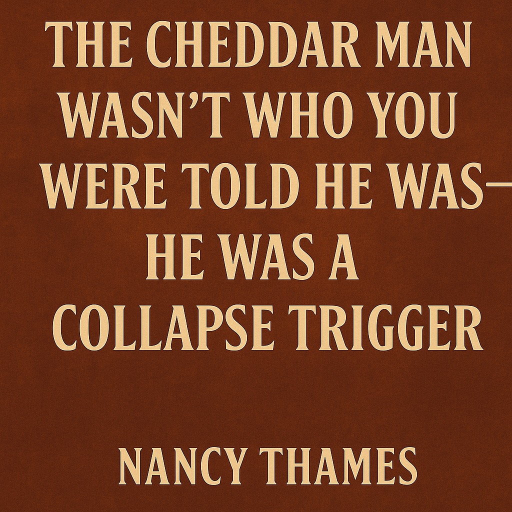 The Cheddar Man Wasn’t Who You Were Told He Was — He Was a Collapse Trigger