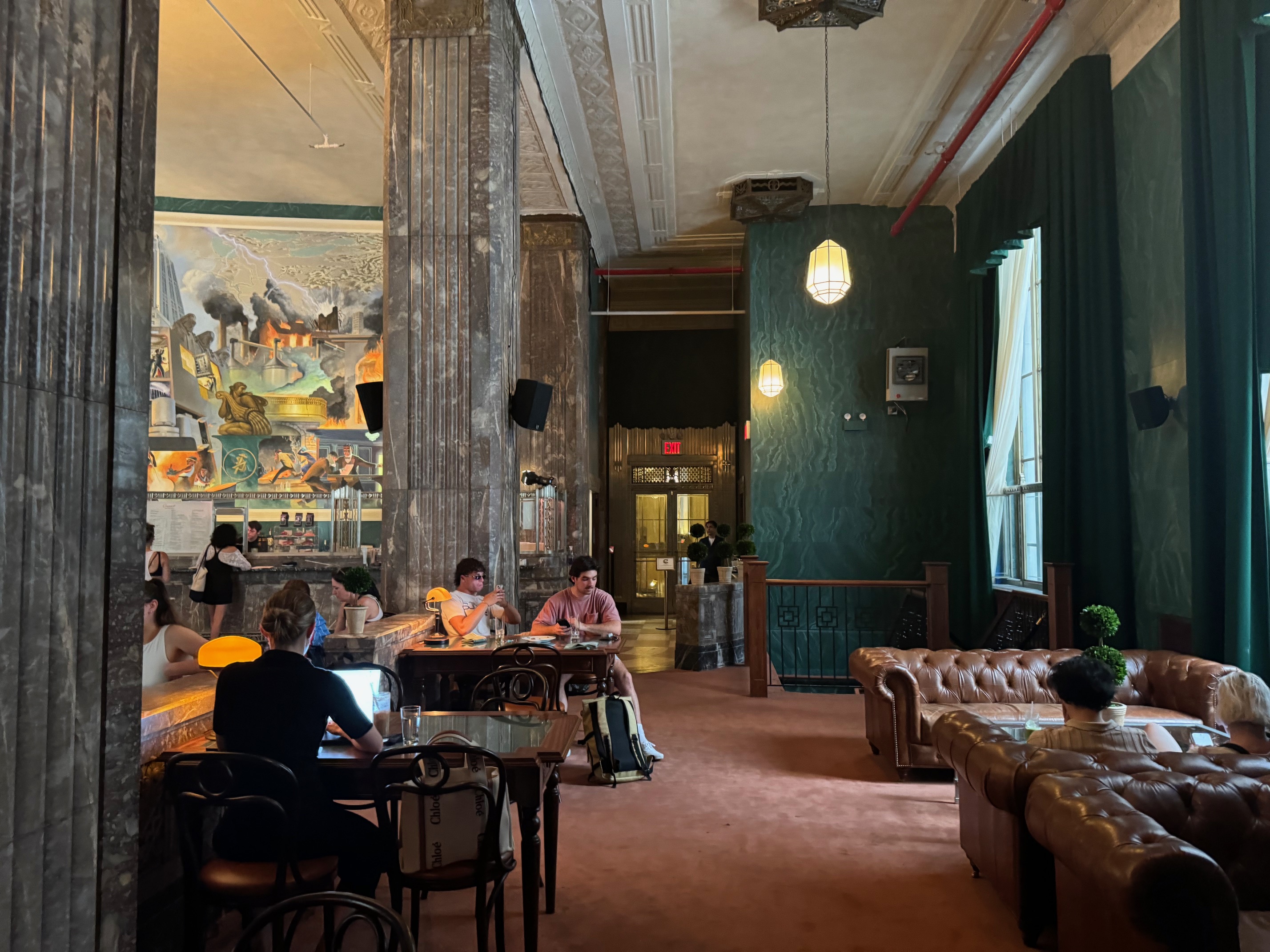 Review: Conwell Coffee Hall - by Andy Hirschfeld