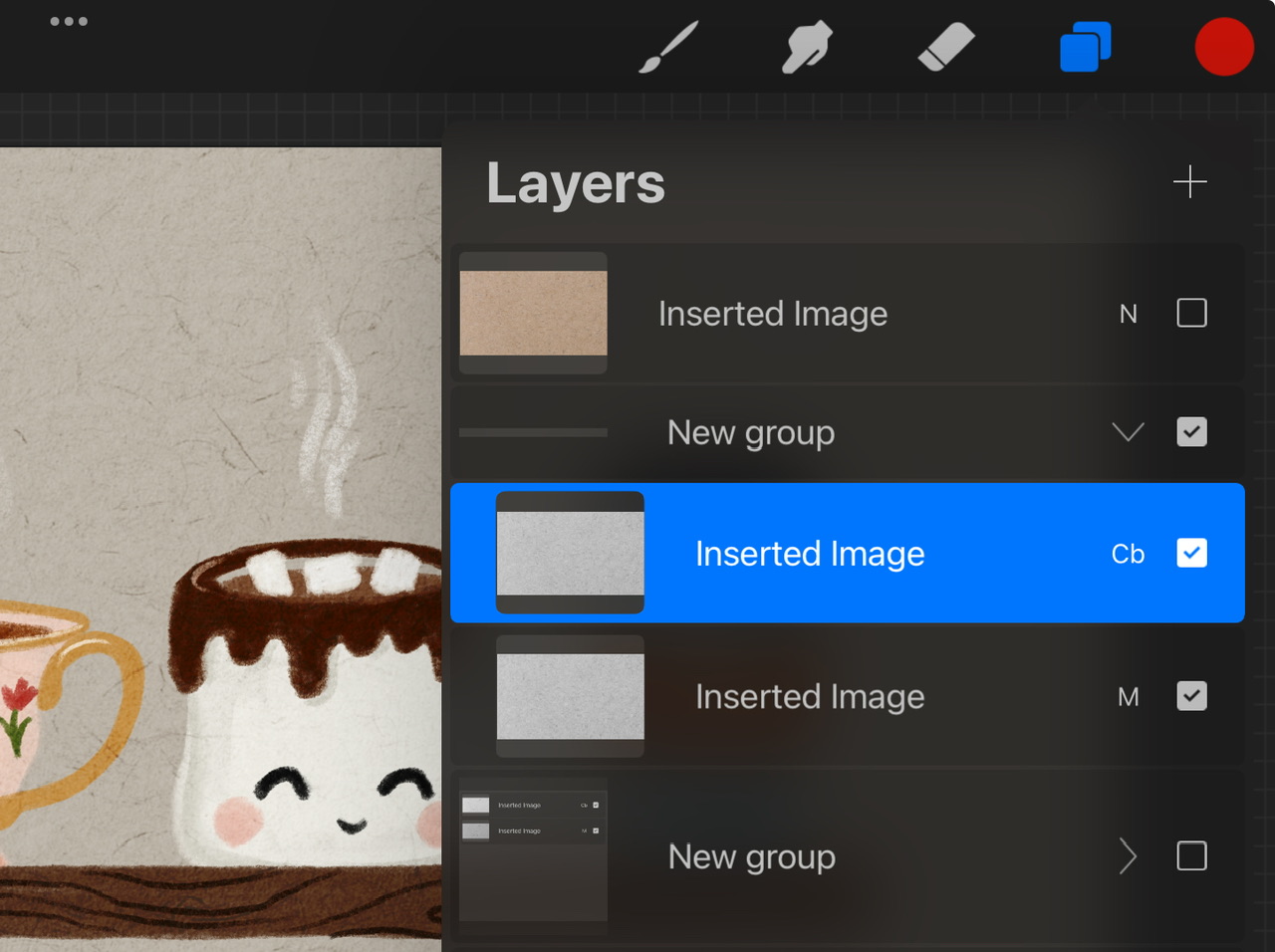 Do you use the clone tool in Procreate?