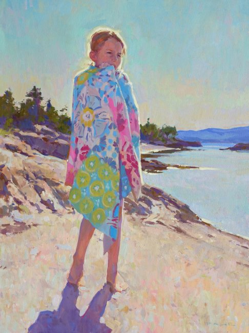Colin Page, painter - by Amy Allen - Palate & Palette