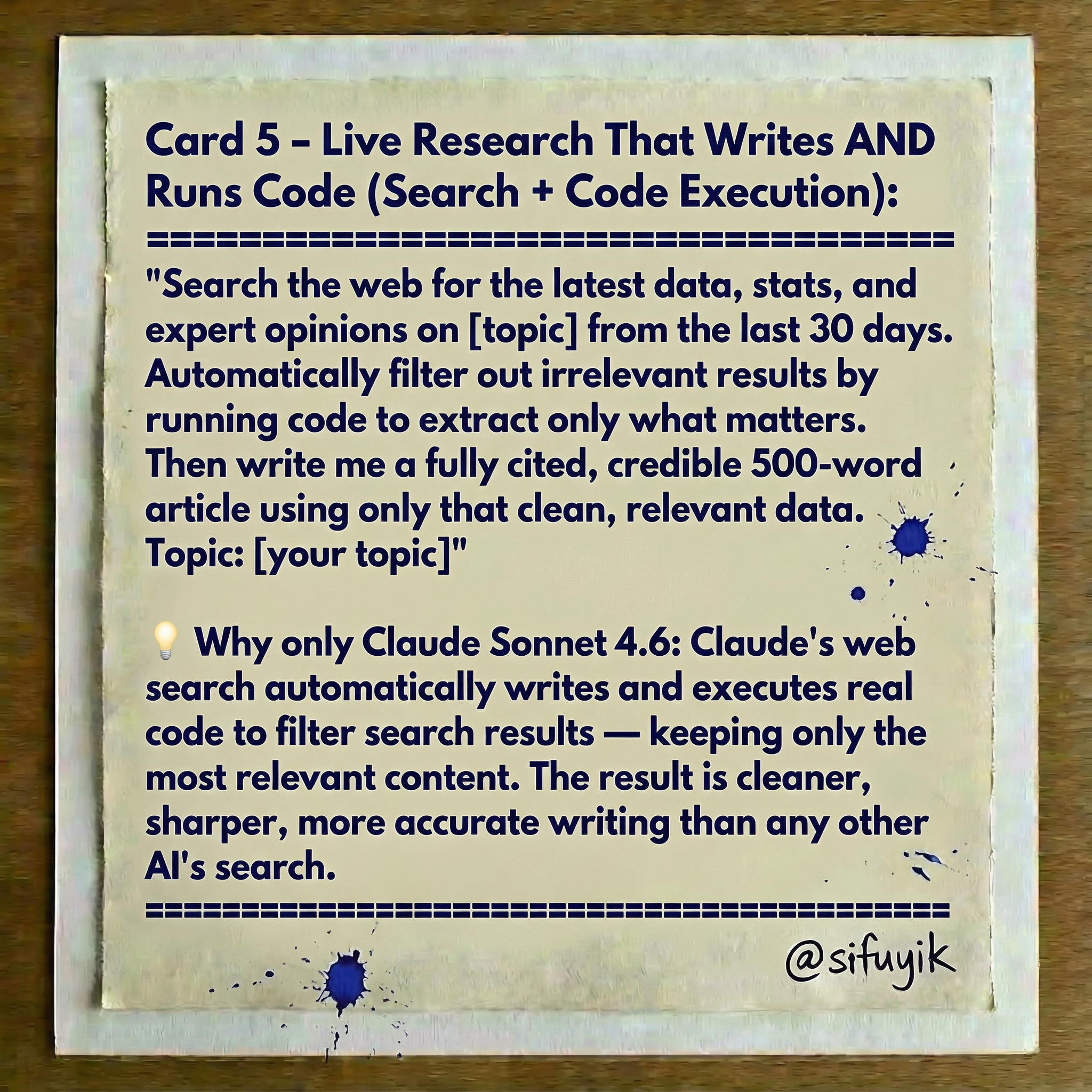 Claude Sonnet 4.6 just launched — and these 10 prompts use features NO ...