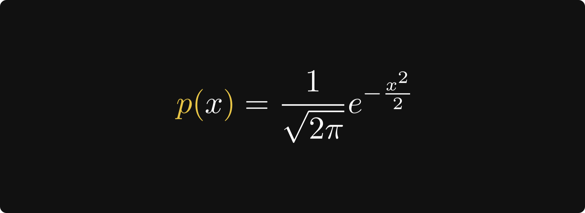 Probabilities, densities, and distributions