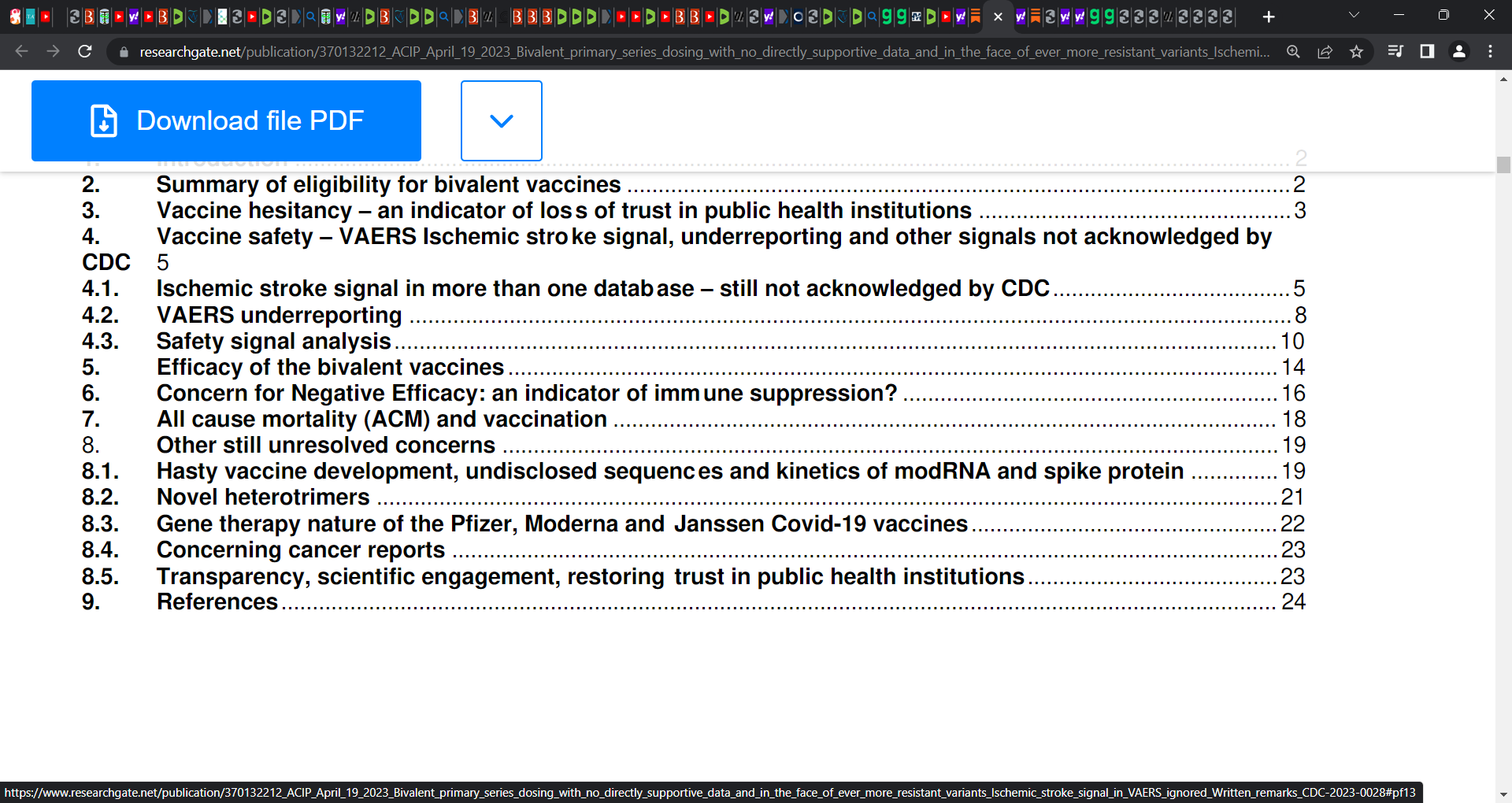 FDA amended EUA for COVID bivalent mRNA technology booster (April 18th) (Pfzier-BioNTech ...