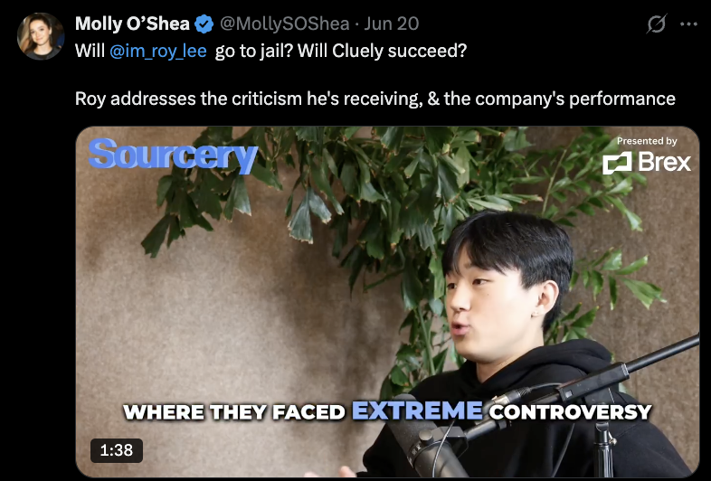 BREAKING: Cluely Raises $15M From a16z - by Molly O’Shea
