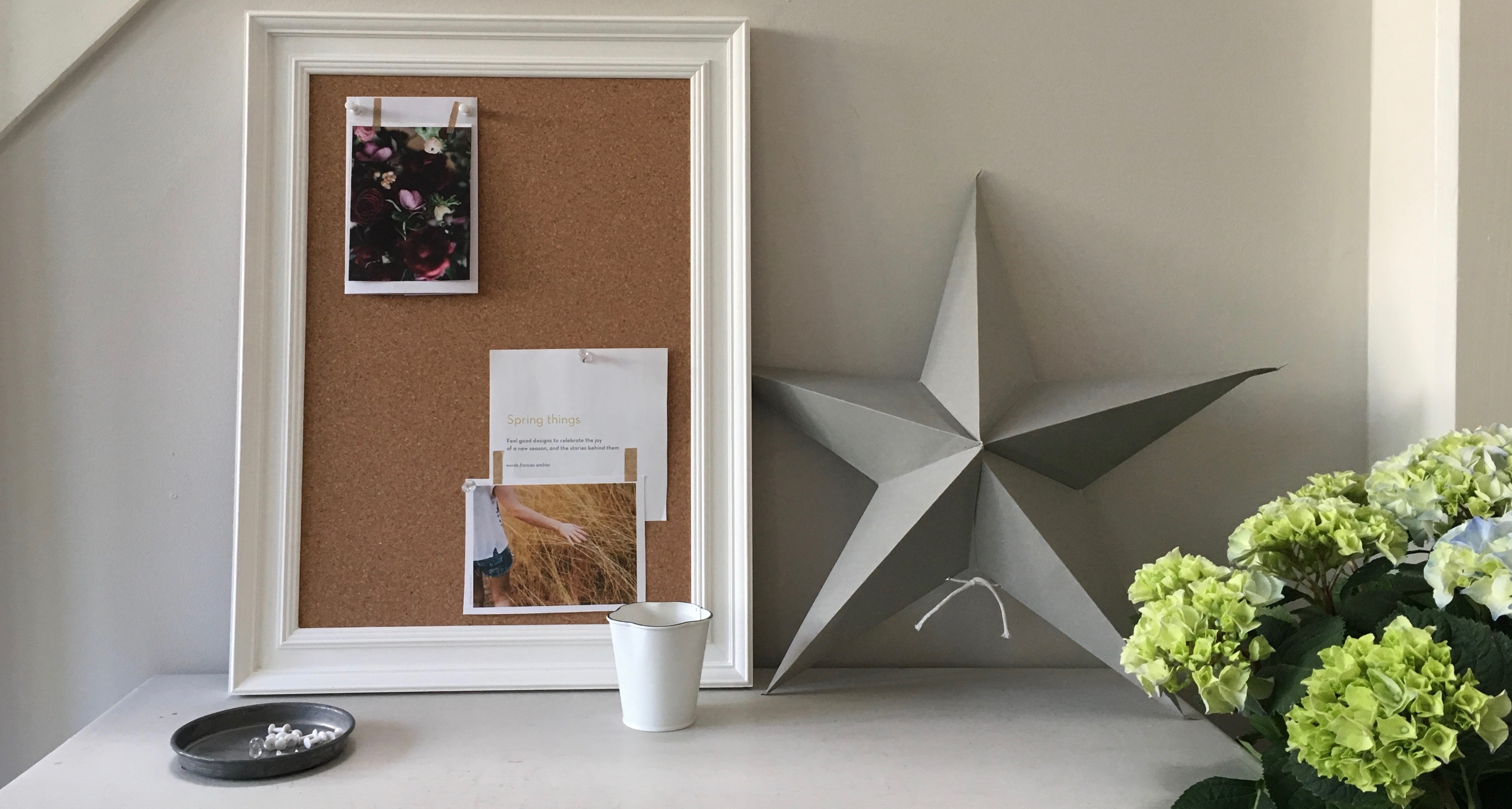 How To Make The Perfect Cork Pinboard - by Anna