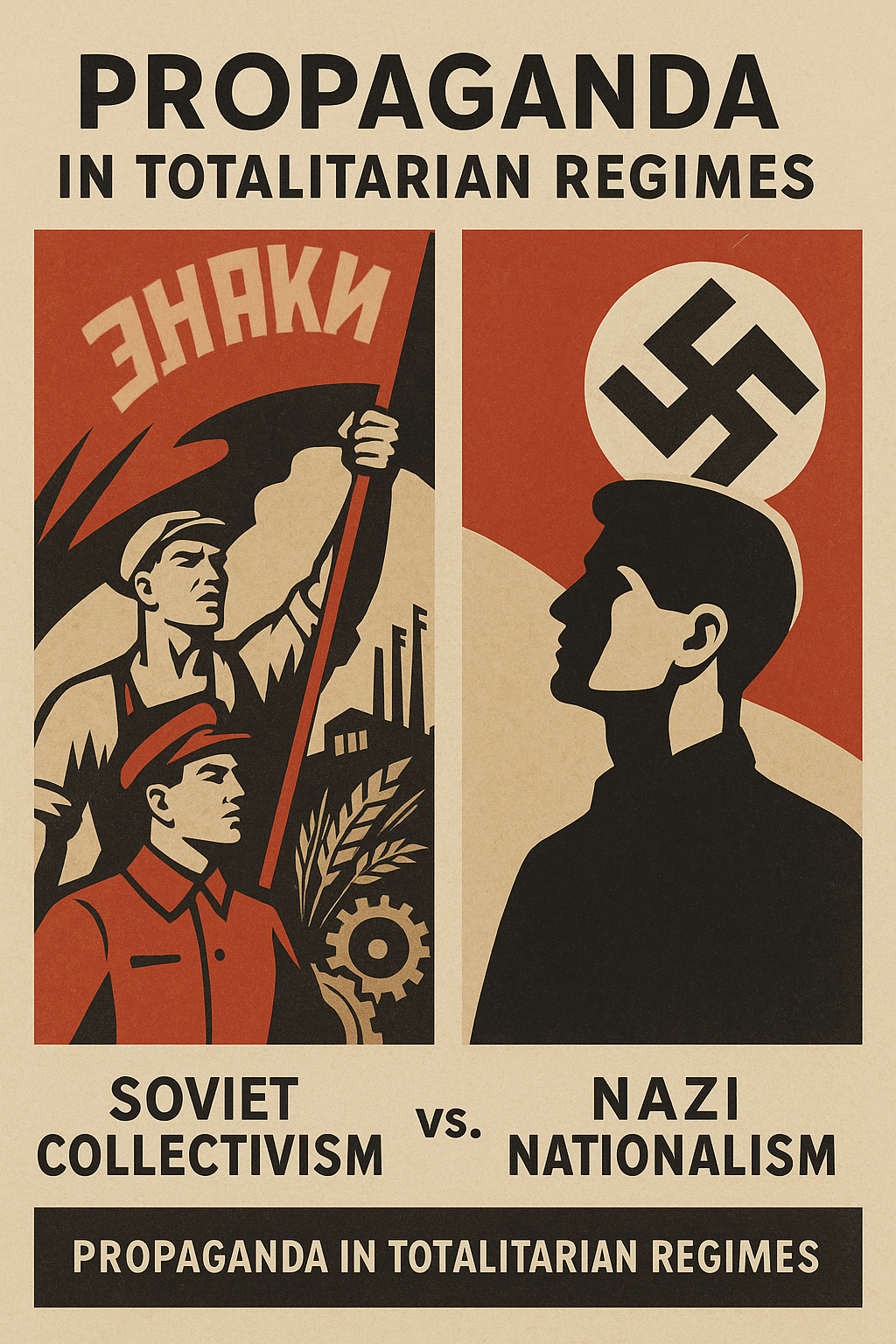 Totalitarian Propaganda: The Soviet Union and Nazi Germany