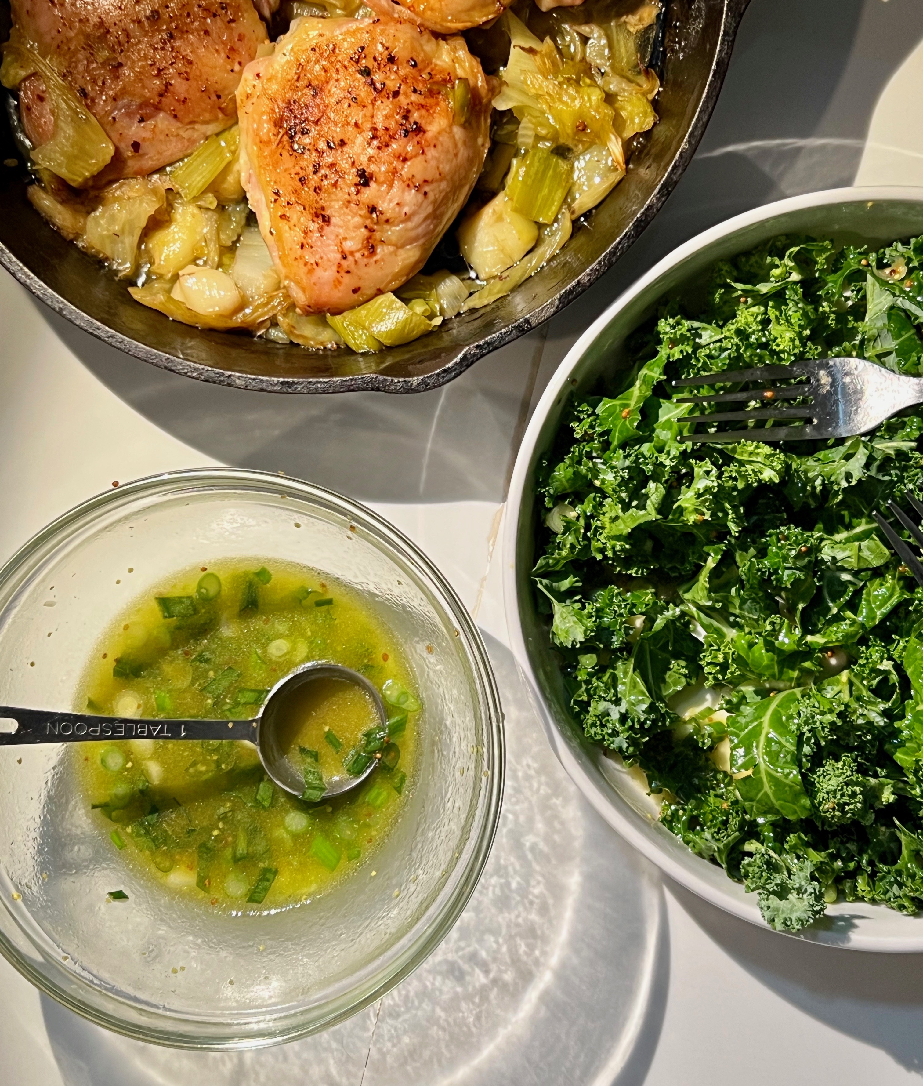 Put This Scallion Mustard Dressing on Everything