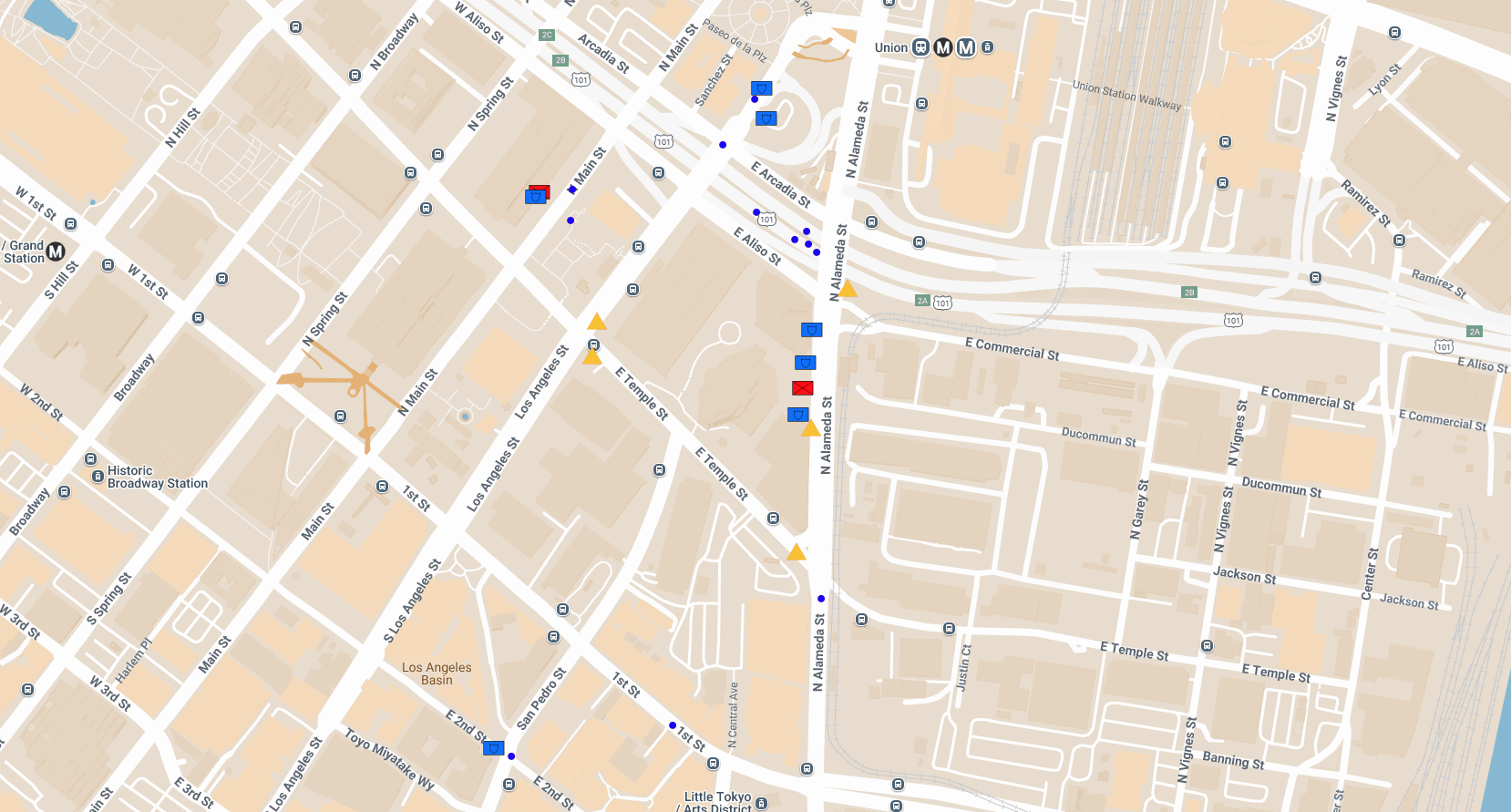 United States Geolocated Political Unrest Map Launched