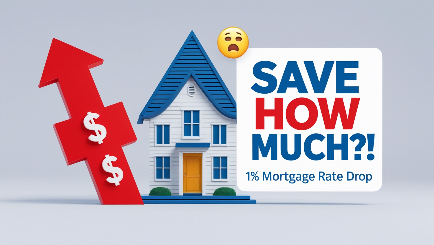 How Much Does 1 Percent Save on a 30-Year Mortgage Per Month? [Complete ...