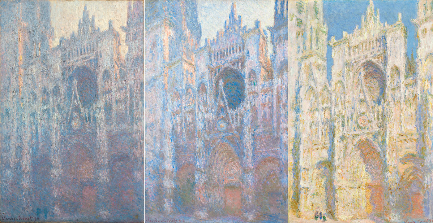 One scene, 30 paintings: the Monet Rouen Cathedral series