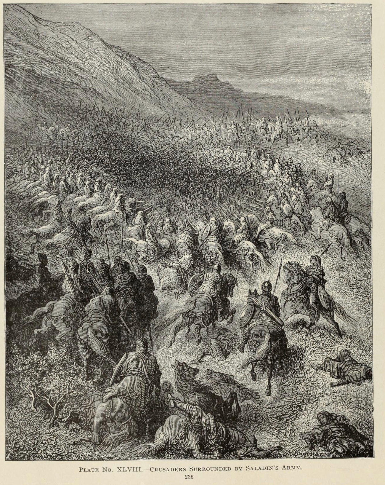 The Crusade art of Gustave Doré - by Mark Watkins