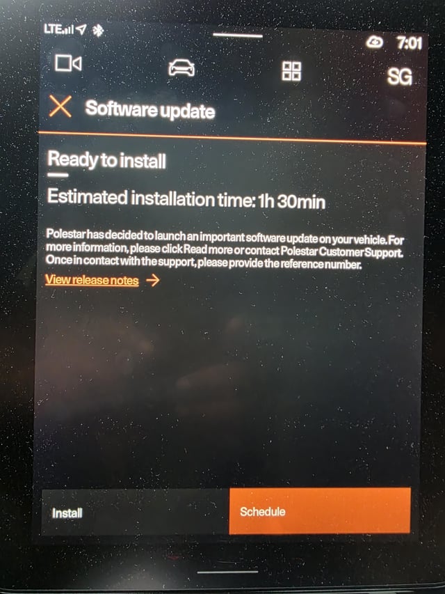 Polestar 2 Over-the-Air Software Update 3.6.3/4 now available for some cars