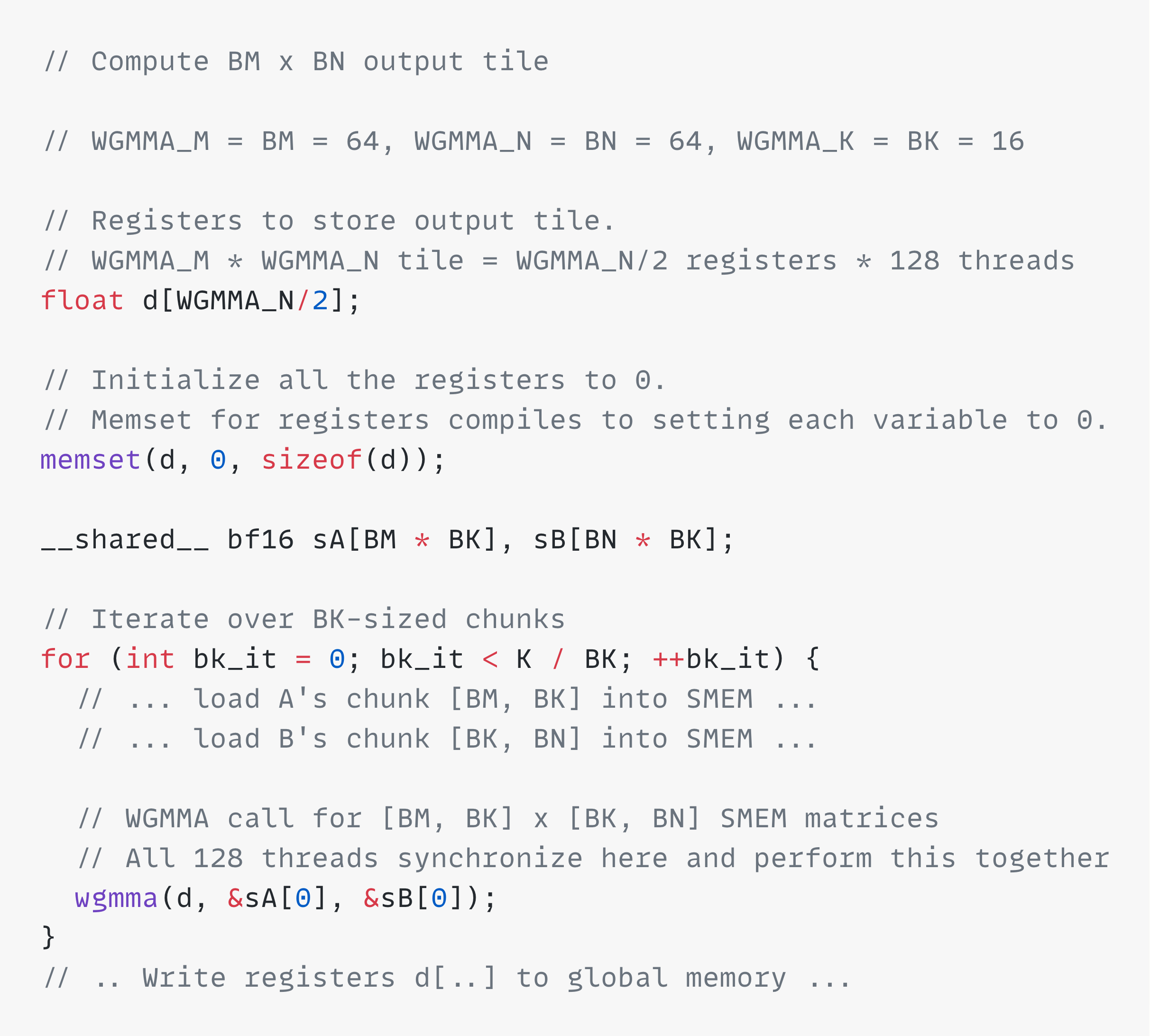 Outperforming cuBLAS on H100: a Worklog