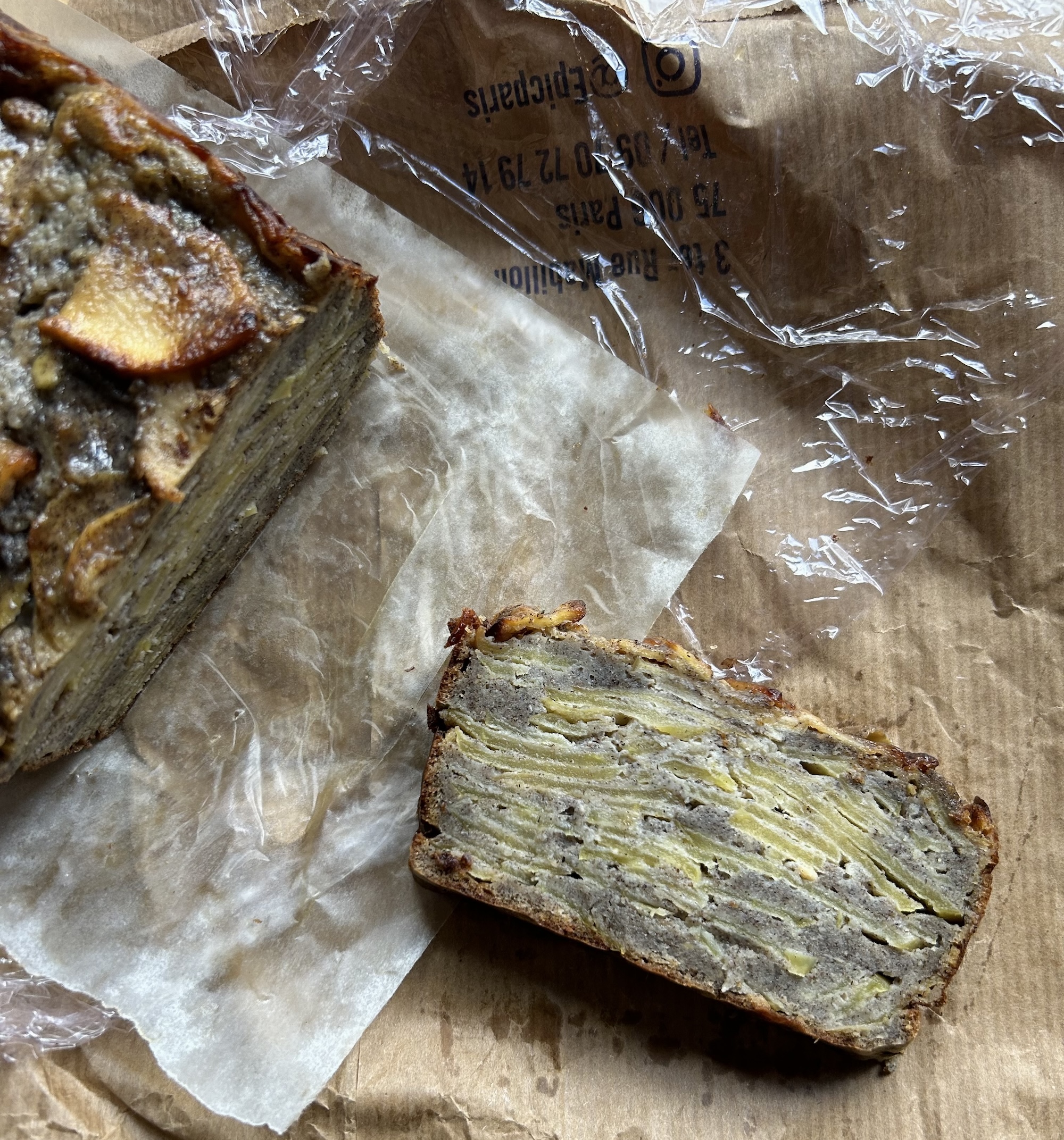 Would you eat this invisible cake? - by Dorie Greenspan