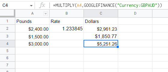 Google Sheets Currency Conversion: The Easy Method