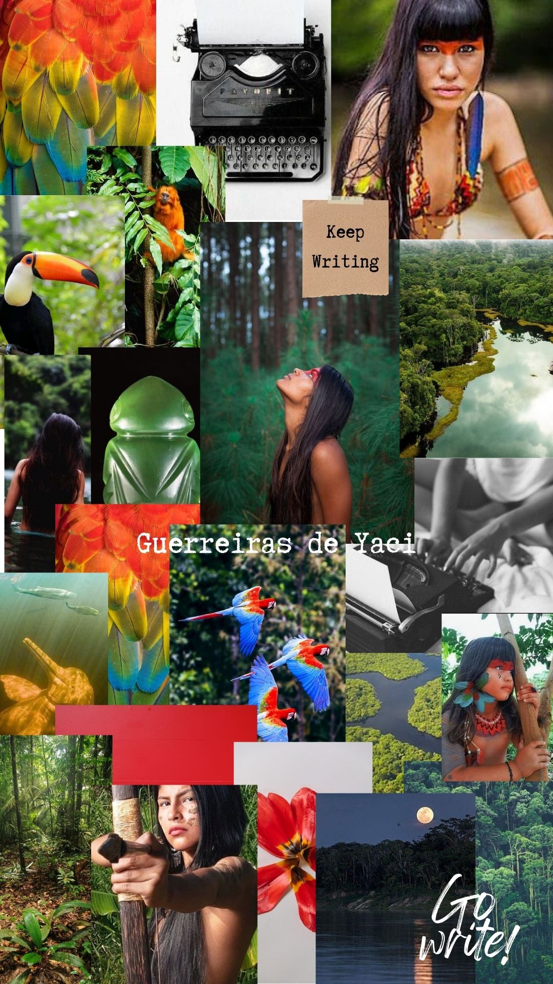 InsPirada pela Lua - by Guta Yung - Transbordamentos