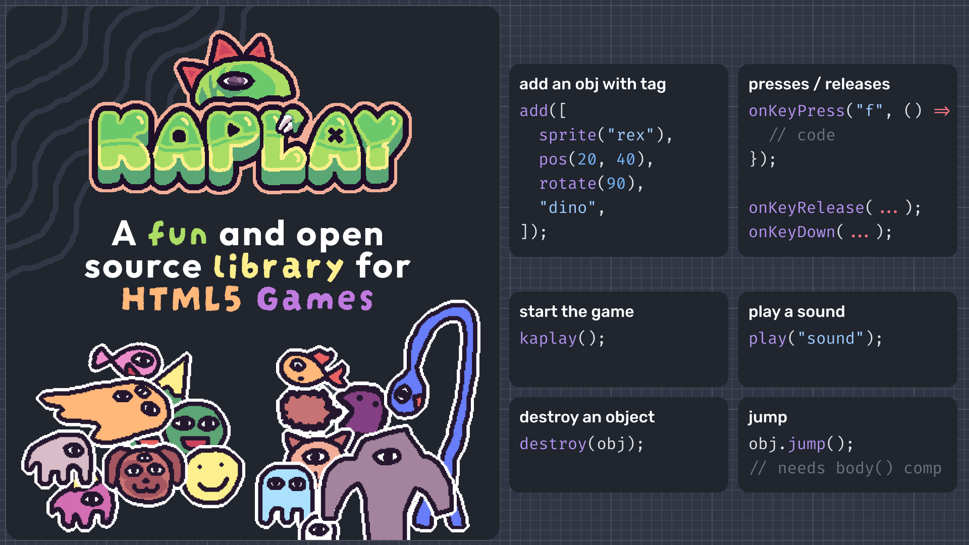A List of Games Made With KAPLAY - JSLegendDev’s Substack