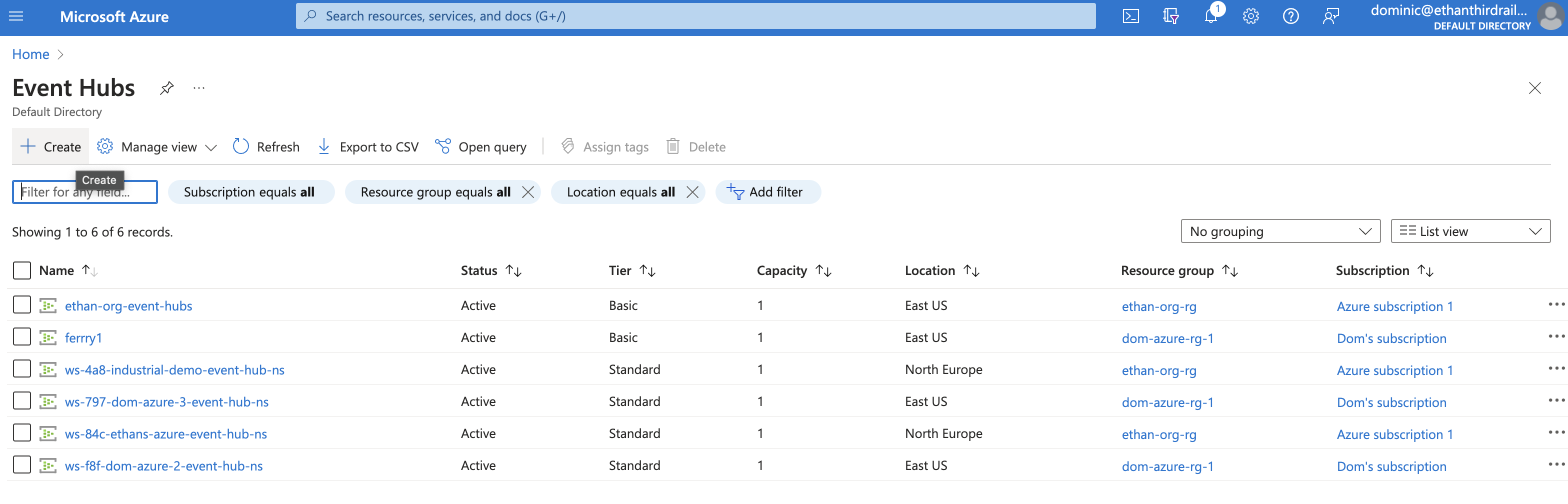 Using Azure Event Hub with Power BI for real-time analysis