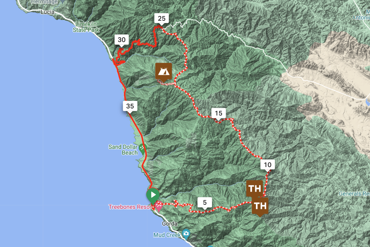 5 Bikepacking Routes in Big Sur, California - by Dan