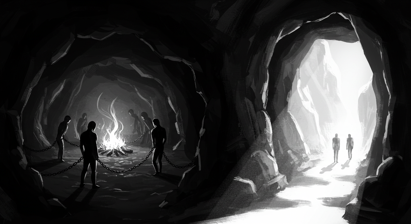 Illumination's Shadows: Deconstructing Plato's Cave and its Truths