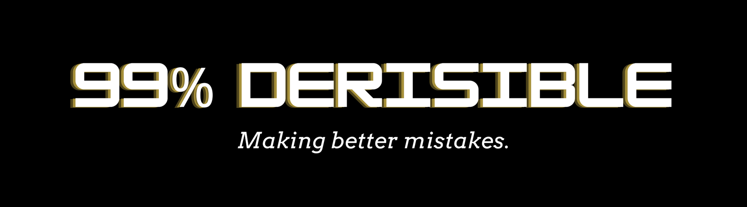 99% Derisible | Yoni Rechtman | Substack