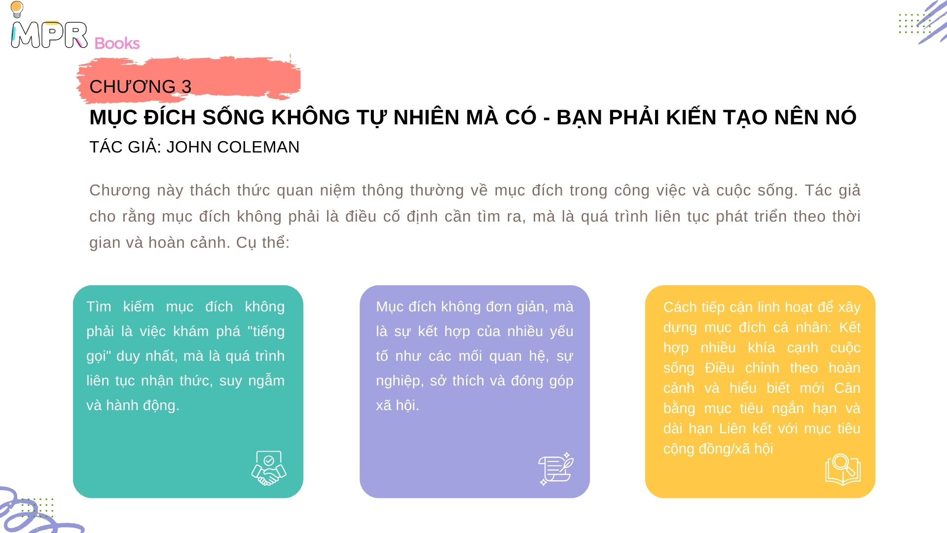 Tóm tắt sách "PURPOSE, MEANING, AND PASSION - HBR Emotional ...