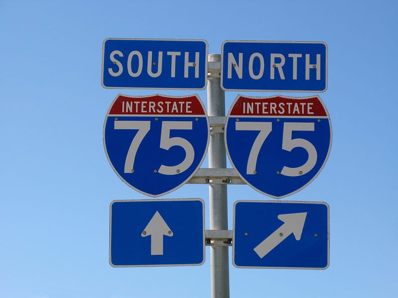 What the Numbers Mean on Interstate Highway Signs