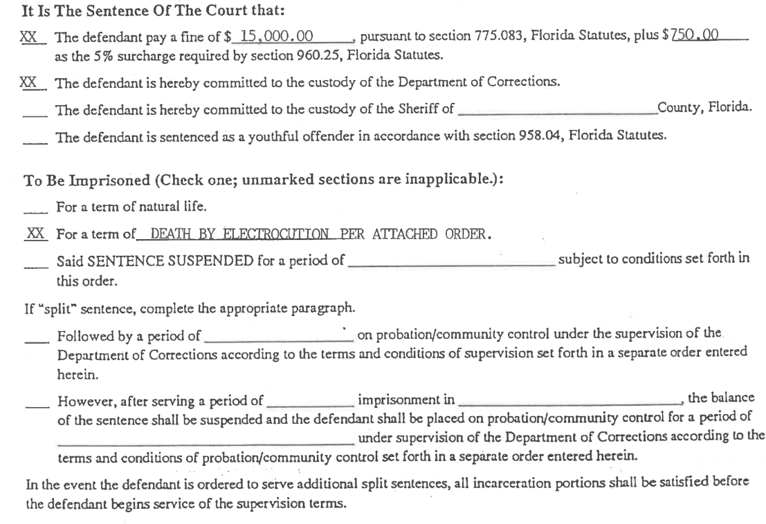 NEW WARRANT: Anthony Wainwright's execution scheduled June 10