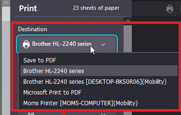 How To Download and Print a PDF Document