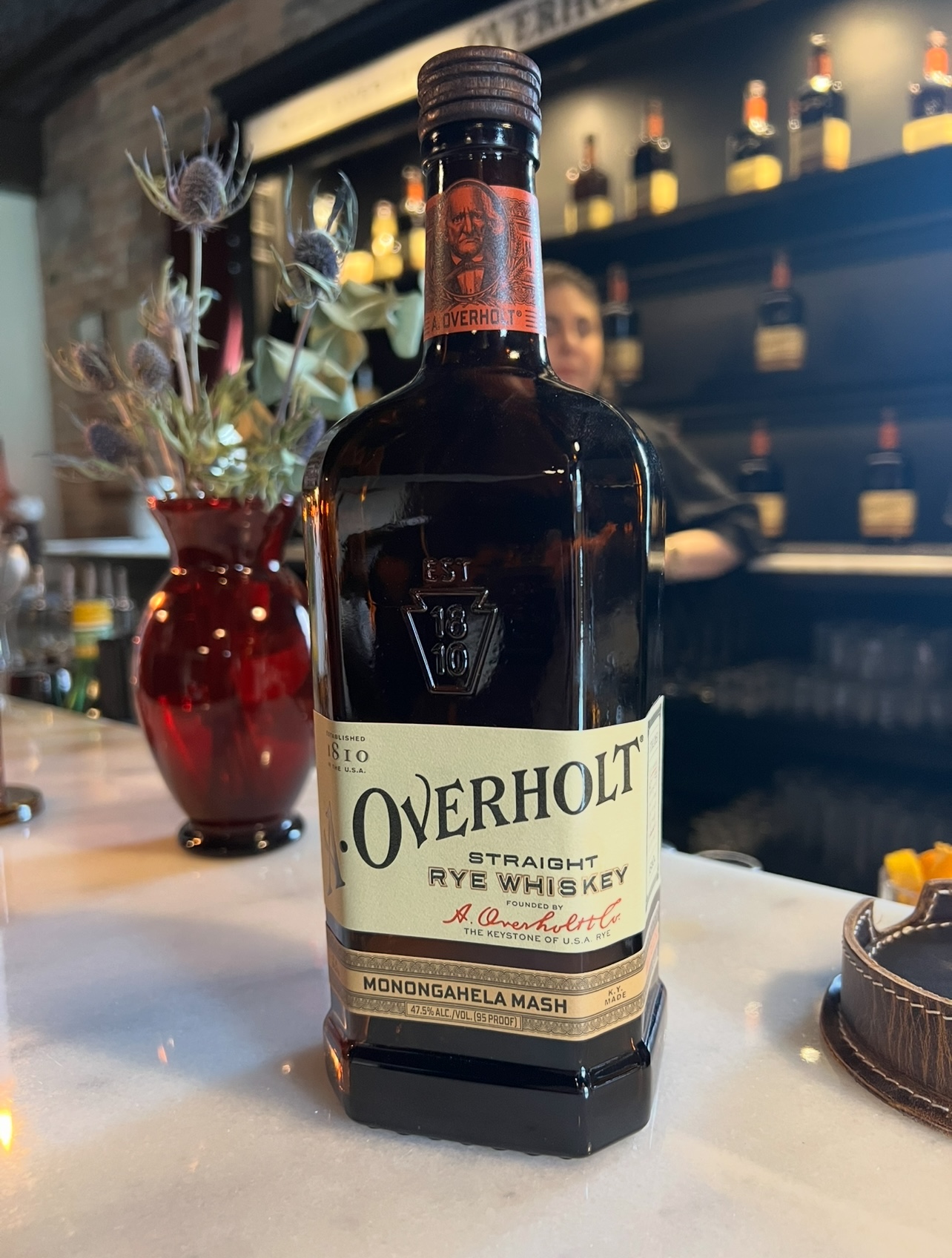 Old Overholt, West Overton and Monongahela Mash