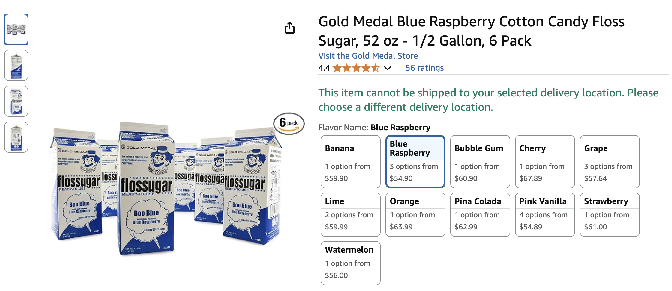 Experiment: The Mystery of Blue Raspberry Flavor