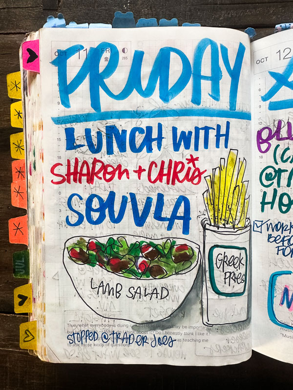 Hobonichi Daily Pages 2024 - by Tracy Benjamin