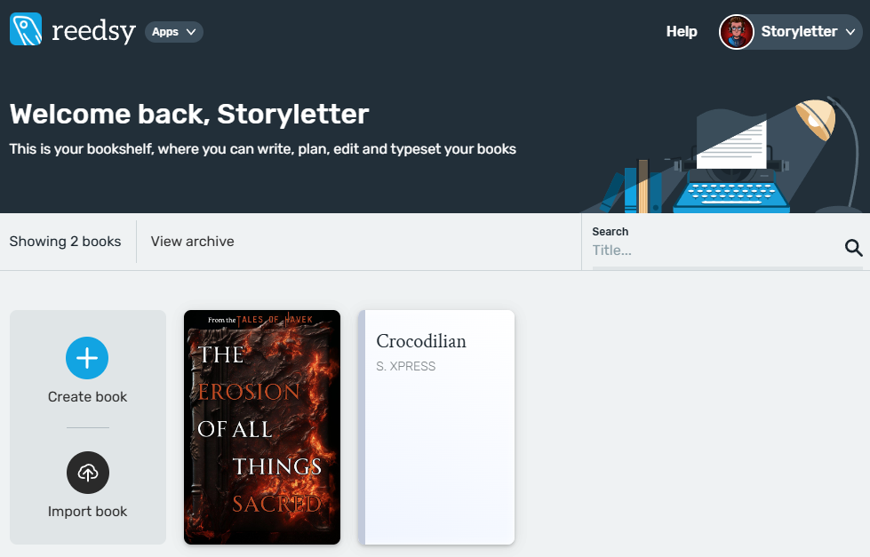 Writing with the Reedsy Book Editor - by Winston Malone