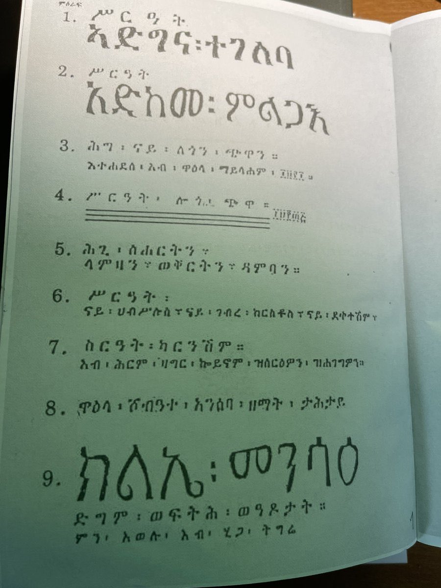Ge'ez, Amharic, Tigrinya - by Ebne Melek - Ebne’s Substack