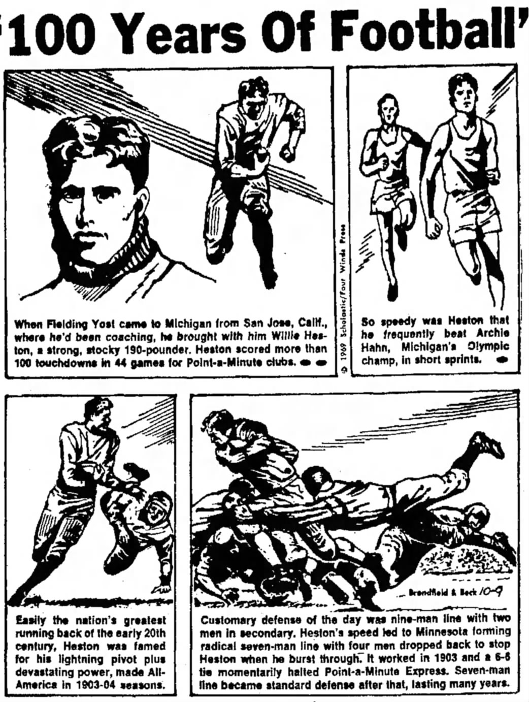 Today's Tidbit... 100 Years of Football: 1900-1905