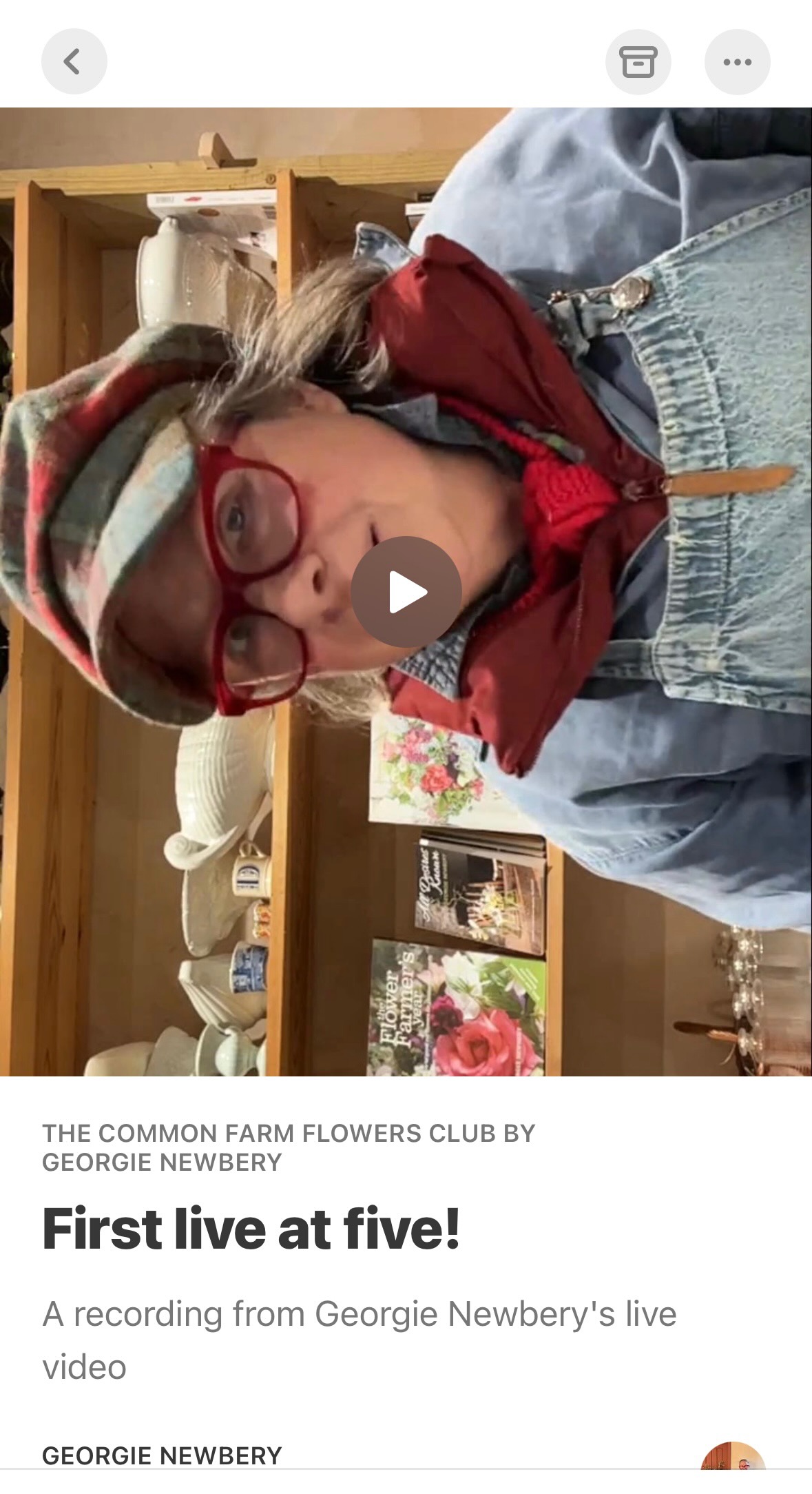 How to hold a live stream session on Substack