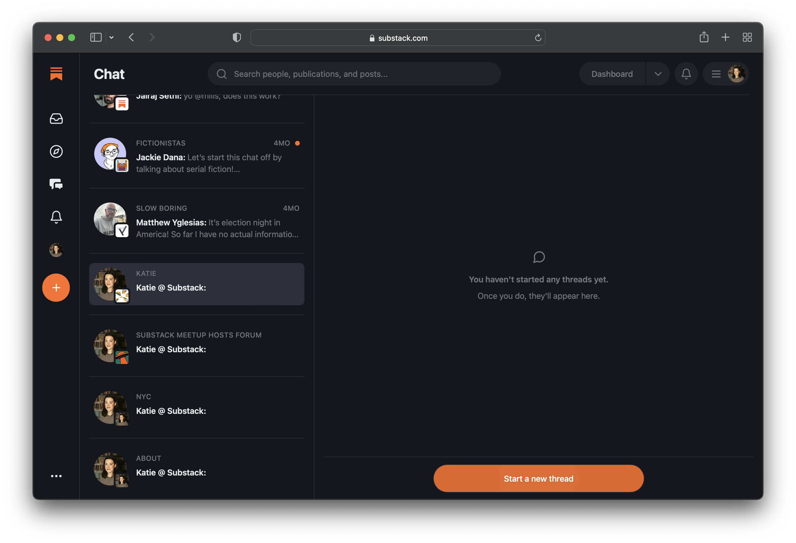 Chat Questions Answered On Substack