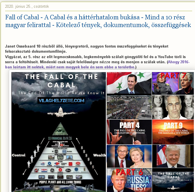 Holtan találták a "Cabal bukása" című film kutató rendezőjét, Janet ...