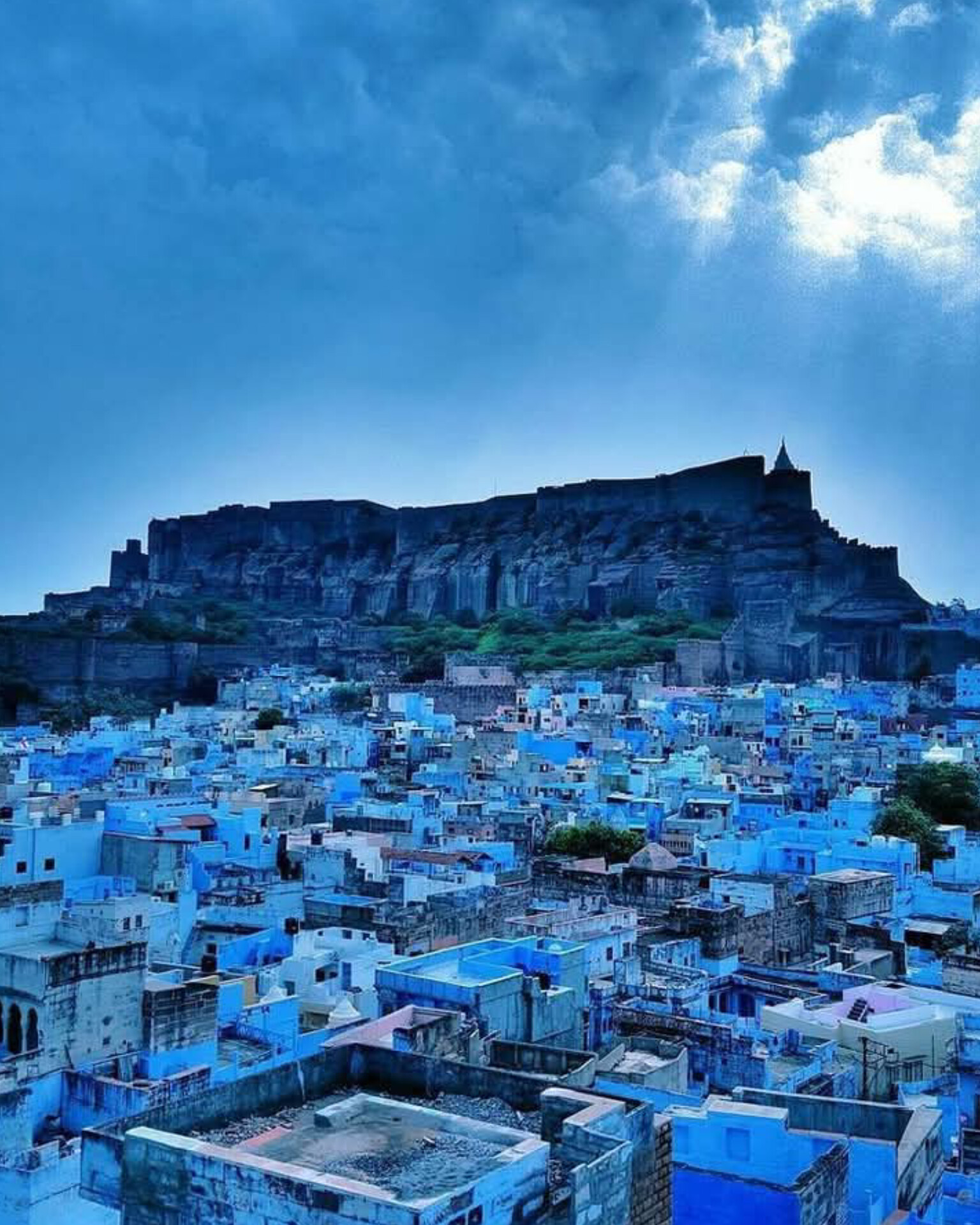 The Blue City of India - by Bipra Dey