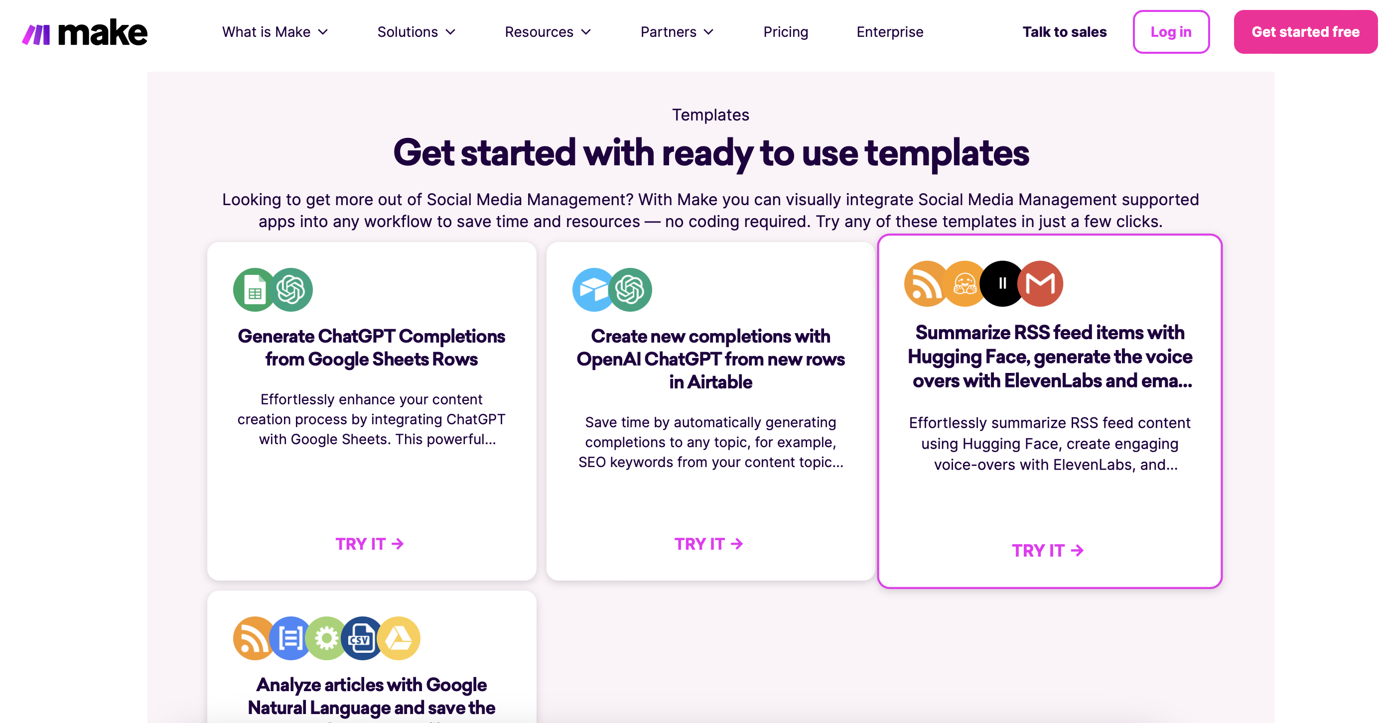 Aprende a utilizar Make.com y automatiza cualquier tarea.