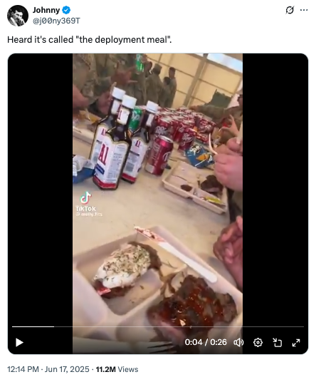 Steak and Lobster Army Meals Not Proof of Imminent Deployment to the ...