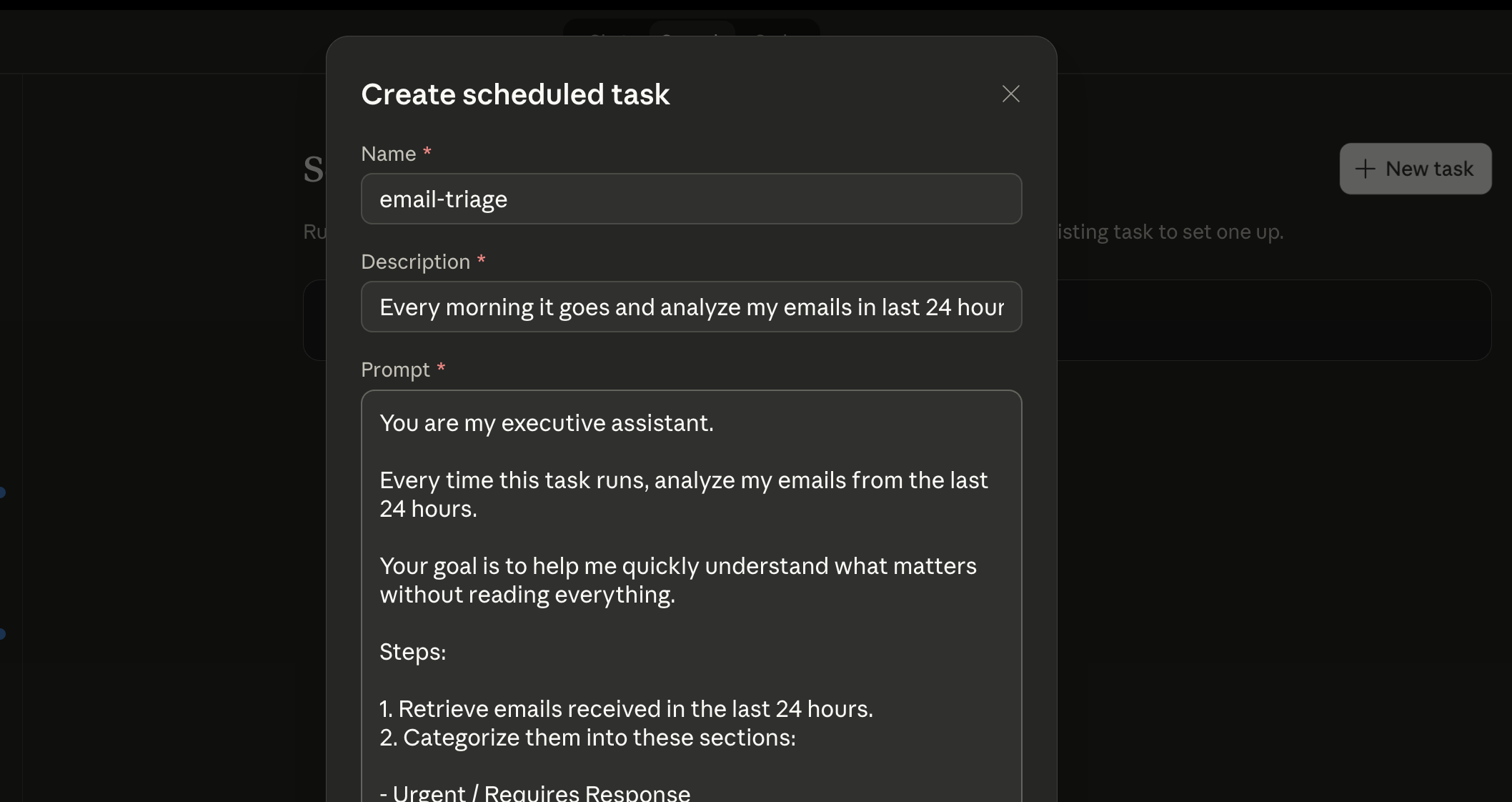 Schedule your tasks with Claude Code & Co-Work.