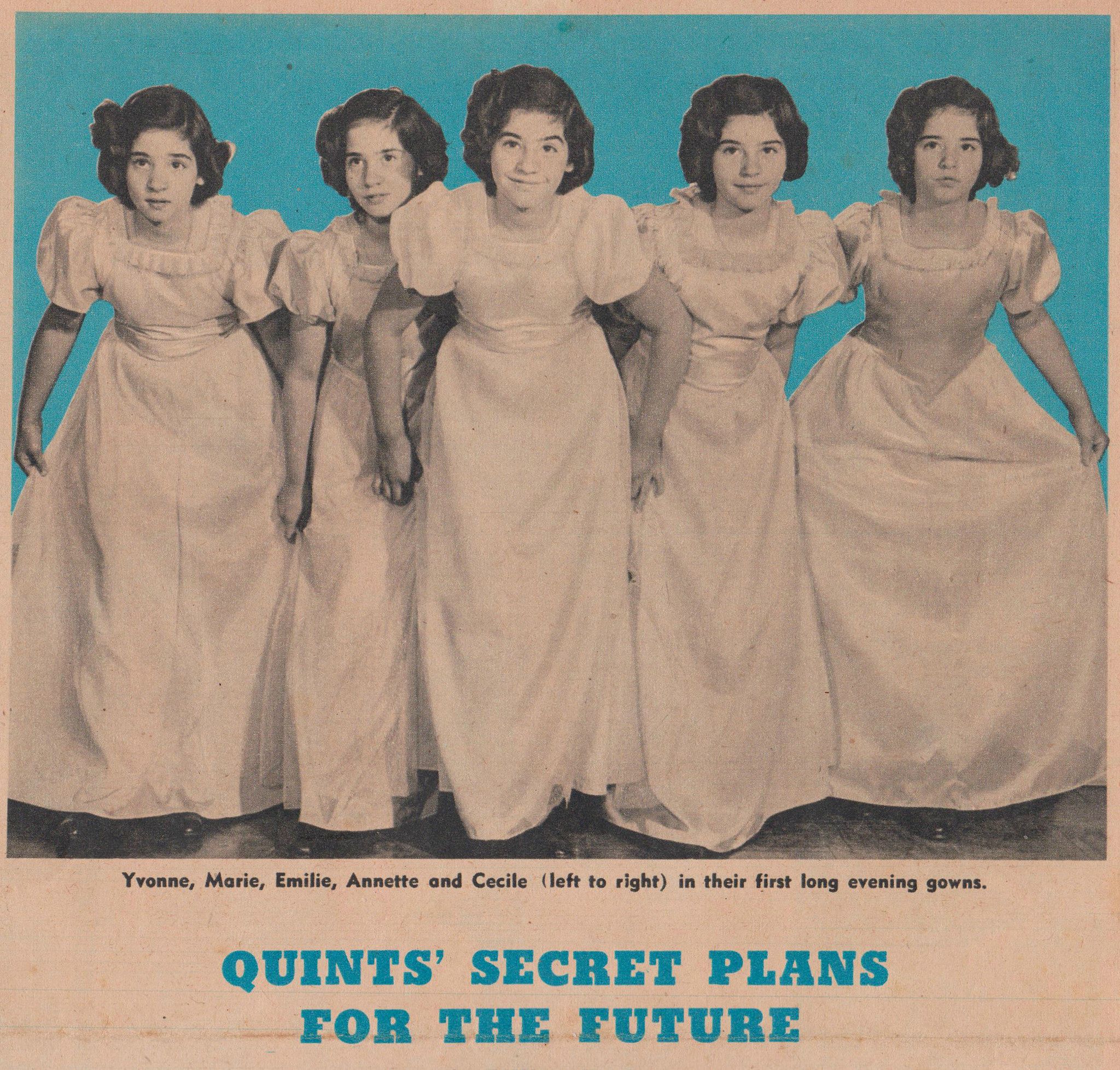 The Dionne Quints, 90 Years On - by Rose de Guzman