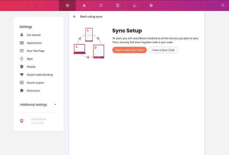 Brave: How To Set Up Sync In Less Than 5 Mins