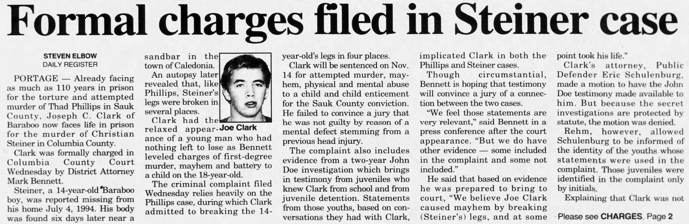 The Twisted Tale of Joe Clark: "The Baraboo Bone Breaker"