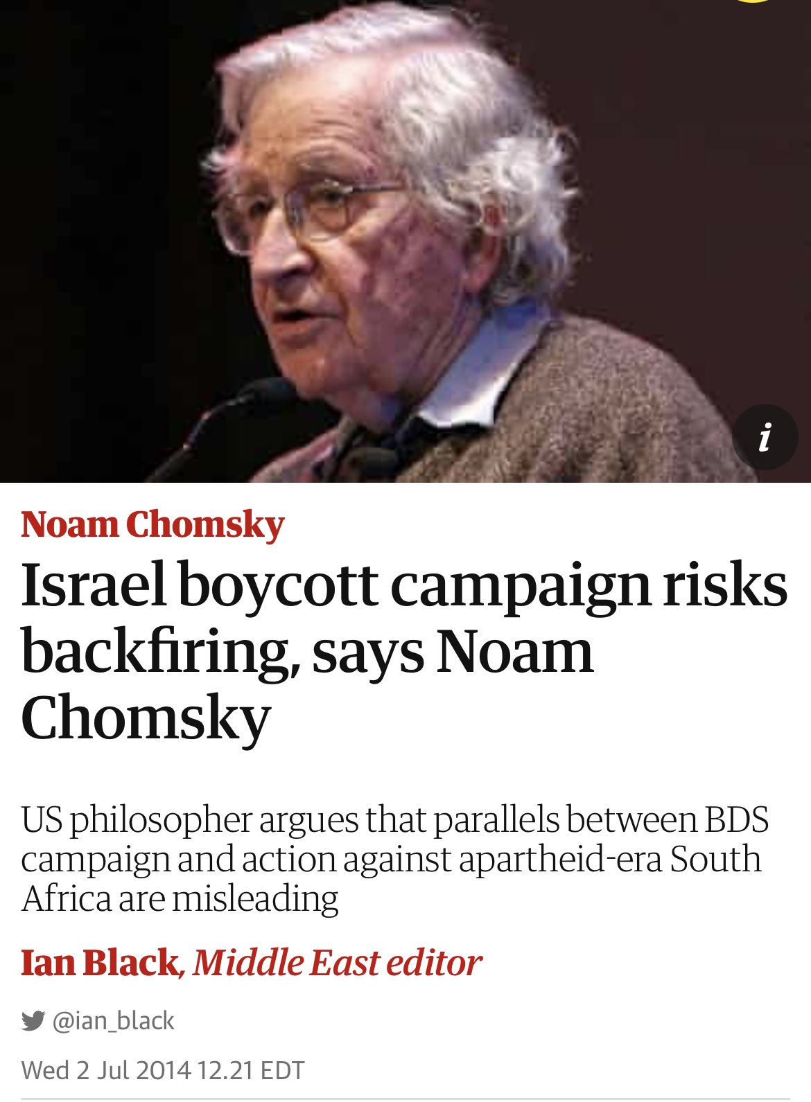 Noam Chomsky should be in disgrace for the rest of his days | The ...