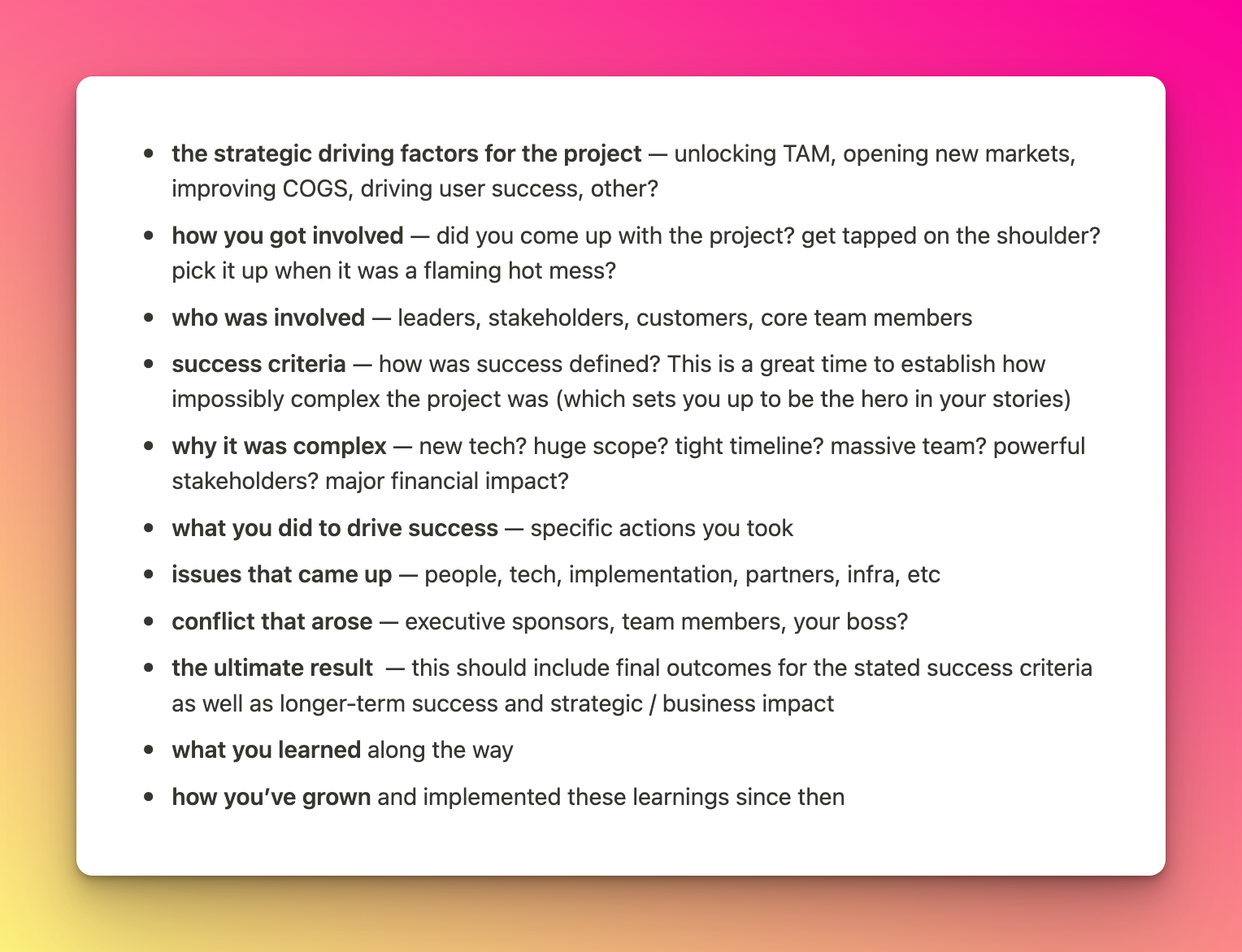 How to Pass Any First-Round Interview