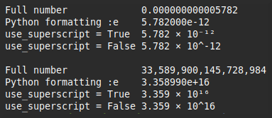Scientific Notation in Python - by Chris Webb - CodeDrome