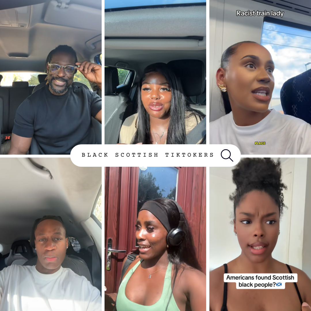 Black. Scottish. Viral. TikTok is losing it.